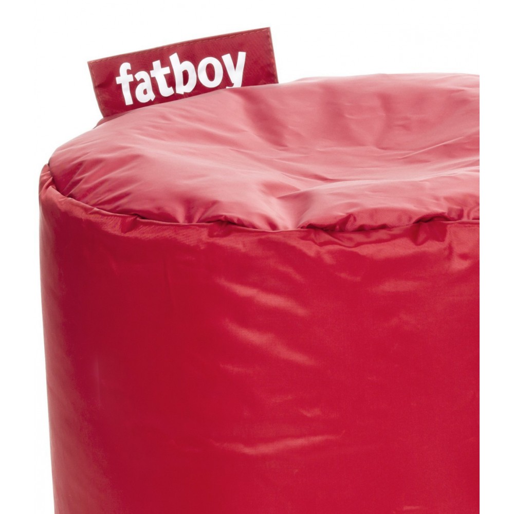Pouf rouge Point Fatboy. Vente pouf rond sur Pouf Design.