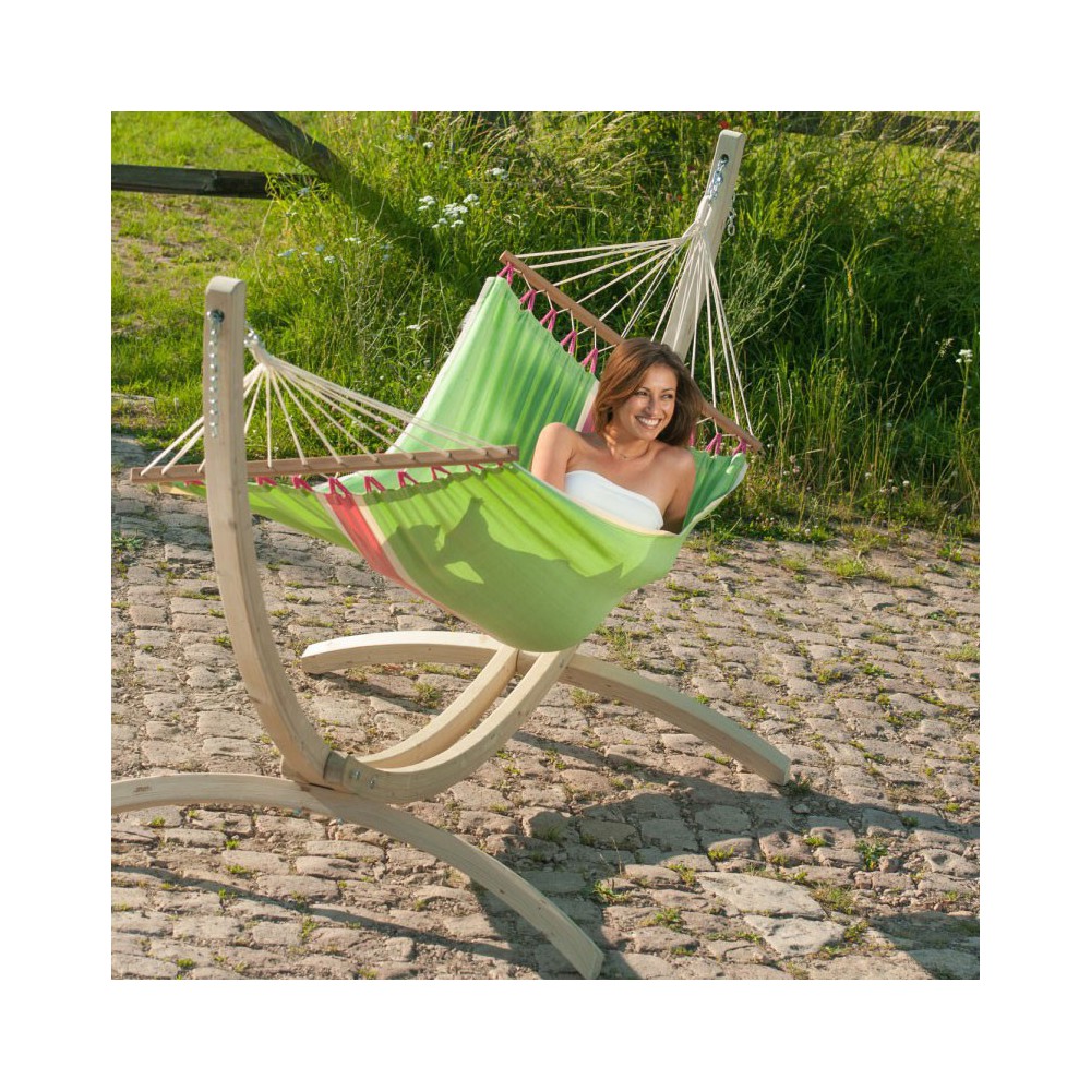 Support pour hamac simple en bois-En vente sur Pouf-Design