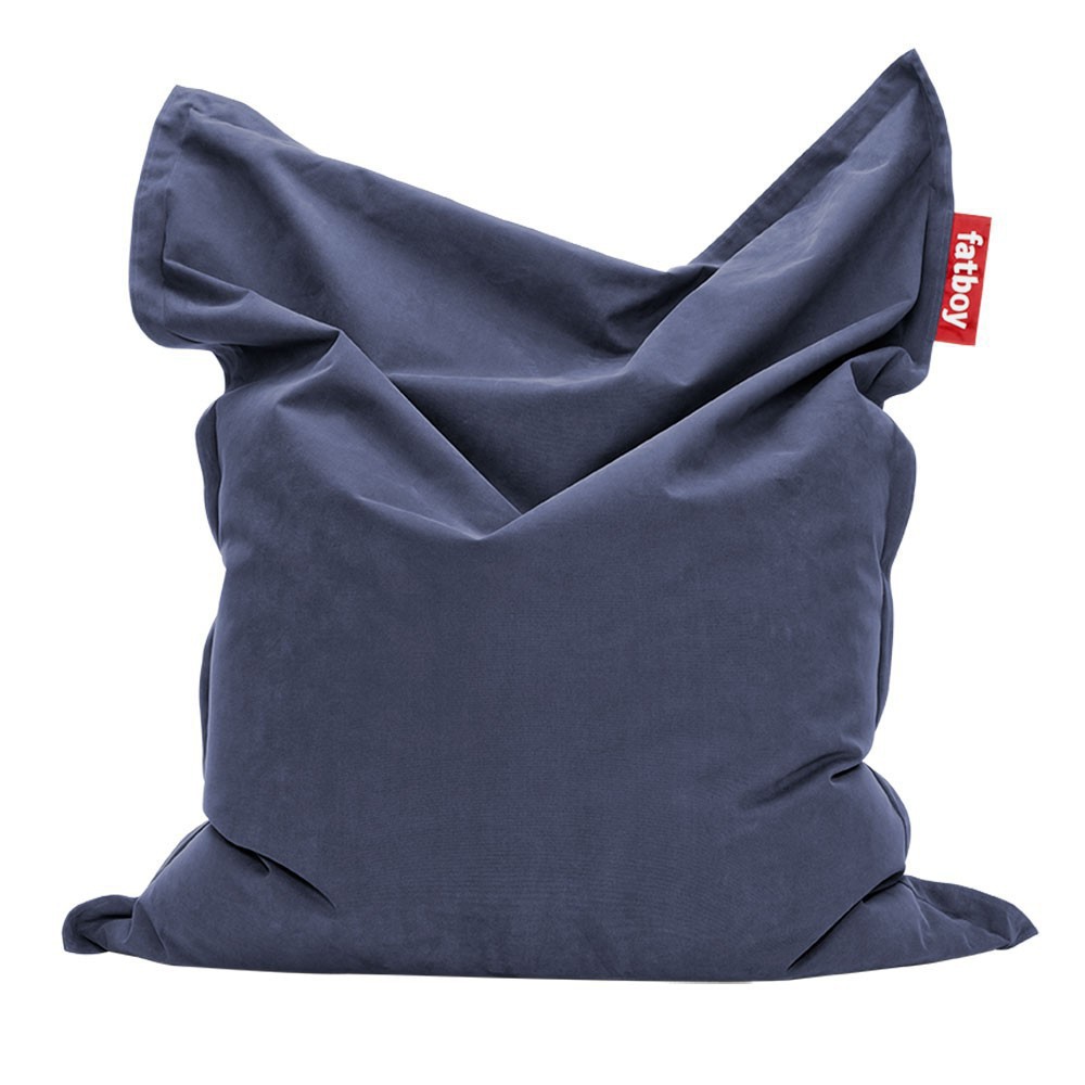 Pouf poire bleu Fatboy sur Pouf Design.