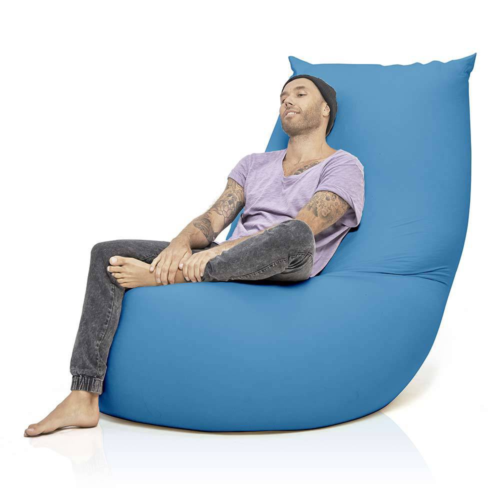 Pouf géant bleu - Baloo Terapy