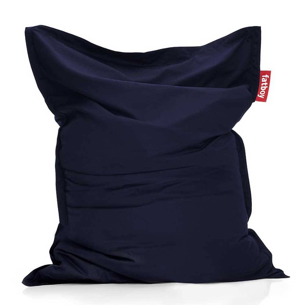 Pouf bleu marine Fatboy pour l'extérieur
