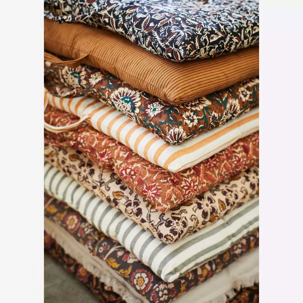 Matelas futon à frange