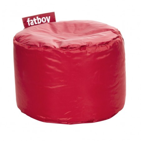 Pouf rouge Point Fatboy. Vente pouf rond sur Pouf Design.