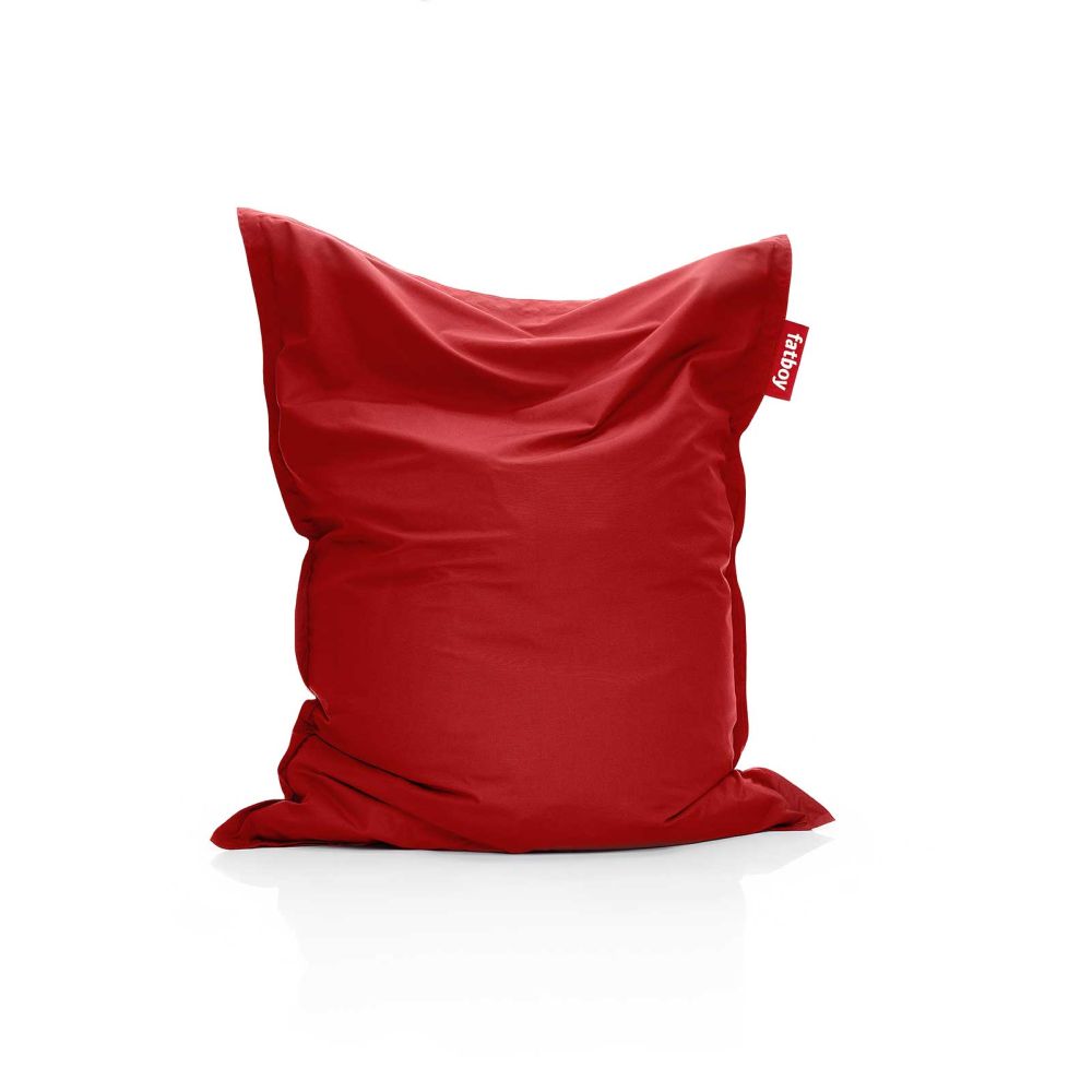 Pouf Fatboy Original rouge en stock sur Pouf Design