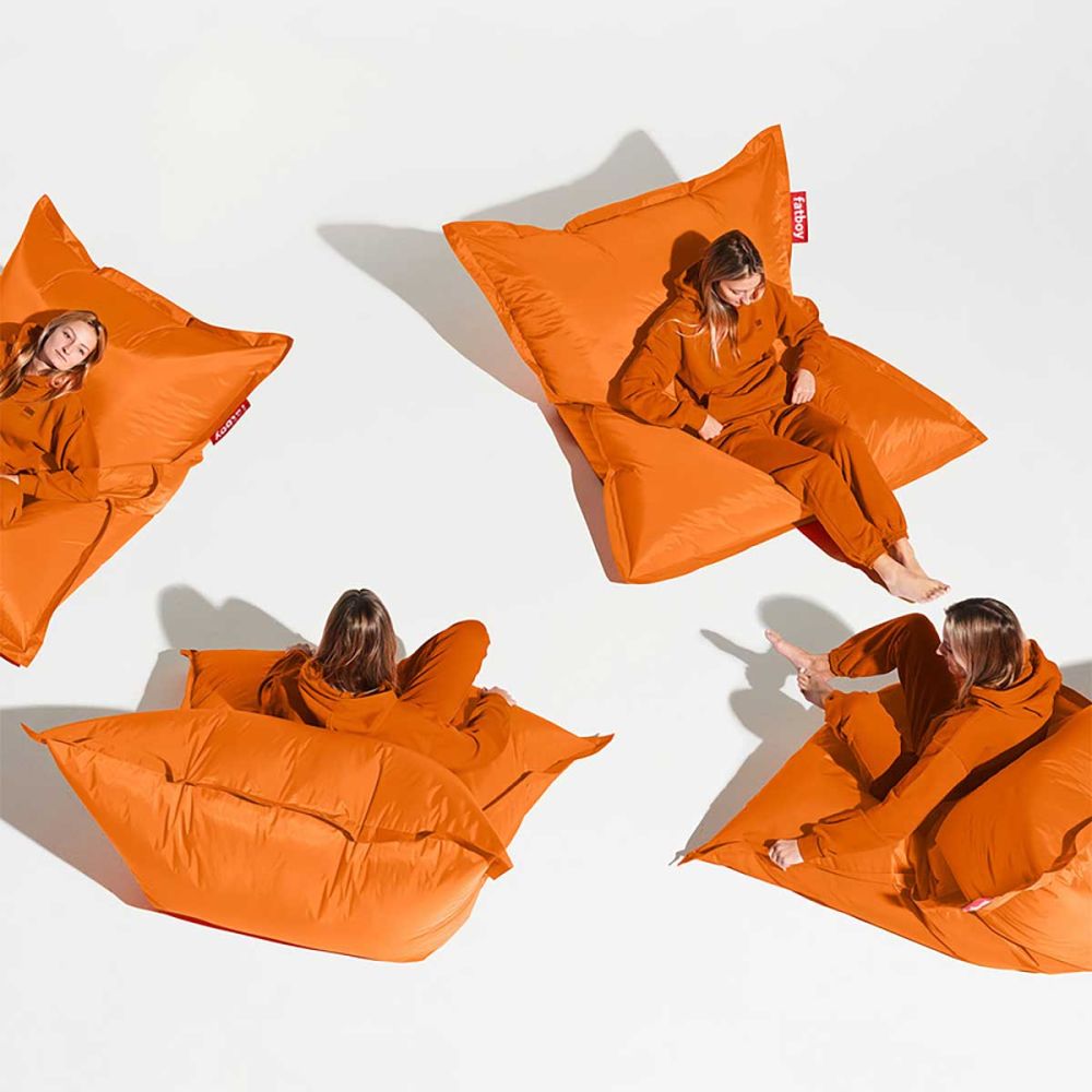 Pouf orange Original Fatboy en vente sur Pouf Design
