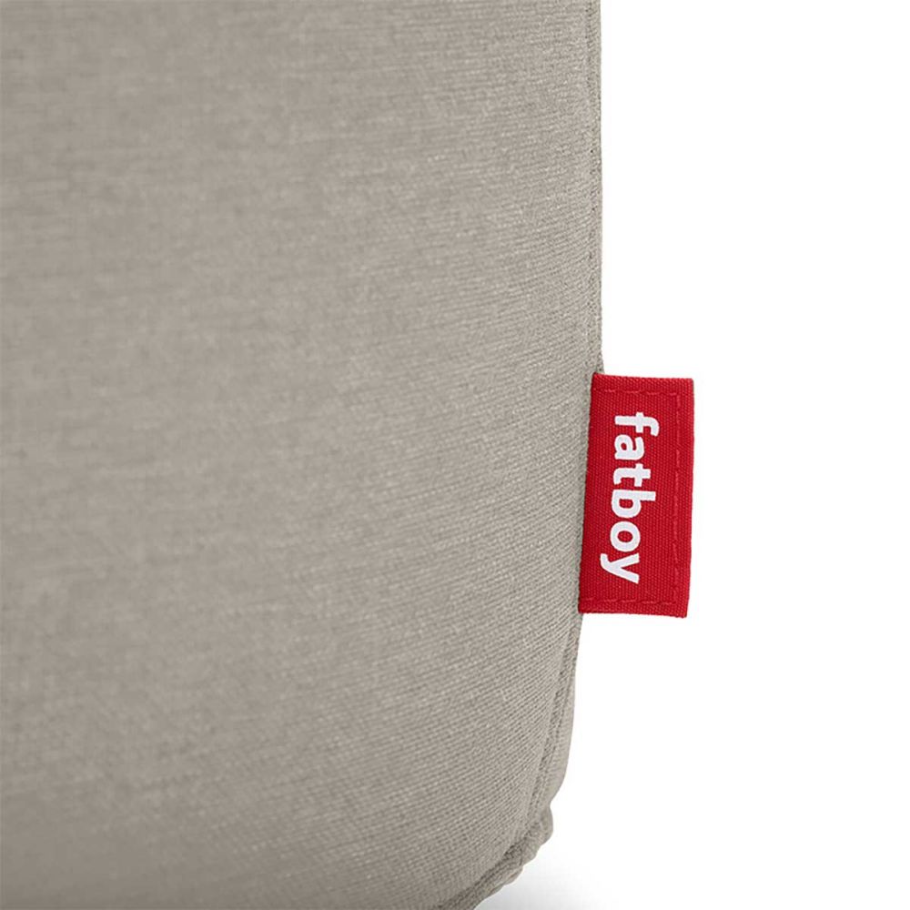 Pouf rond extérieur gris de Fatboy